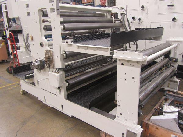 Lot #32: Harris TCF60 Combination Folder 22.75" Cutoff - WireBids